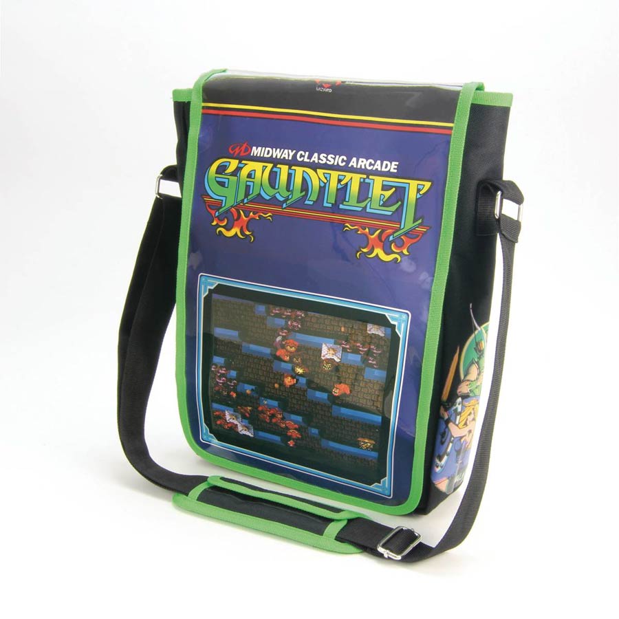 Video Game Arcade Messenger Bag - Gauntlet