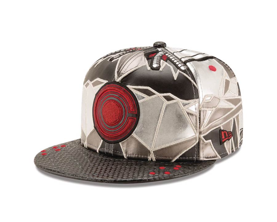 Justice League Movie Cyborg 5950 Fitted Cap Size 7 1/4