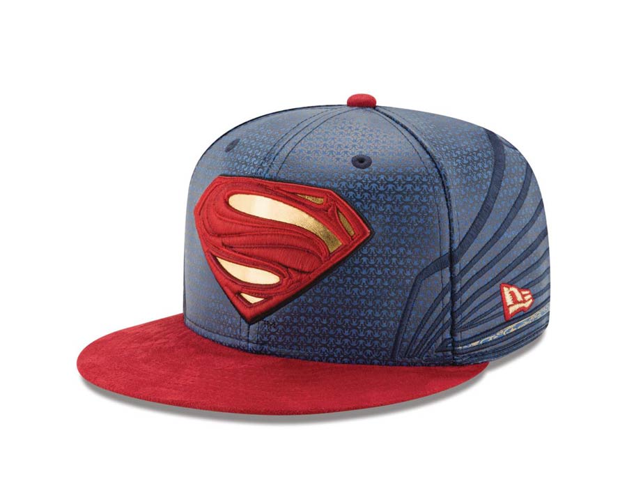 Justice League Movie Superman 5950 Fitted Cap Size 7 1/2