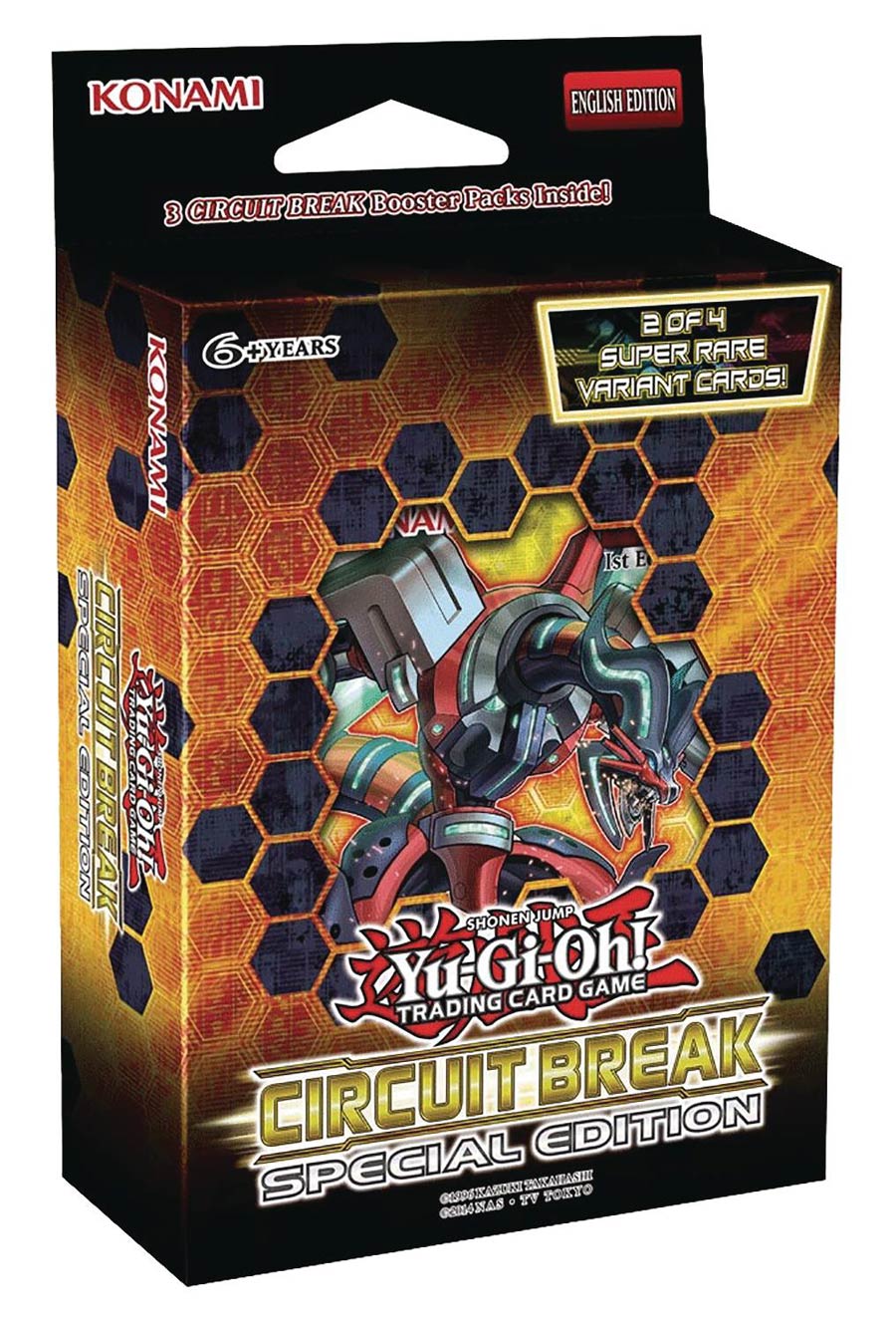 Yu-Gi-Oh TCG Circuit Break Special Edition Box Display Of 10 Boxes