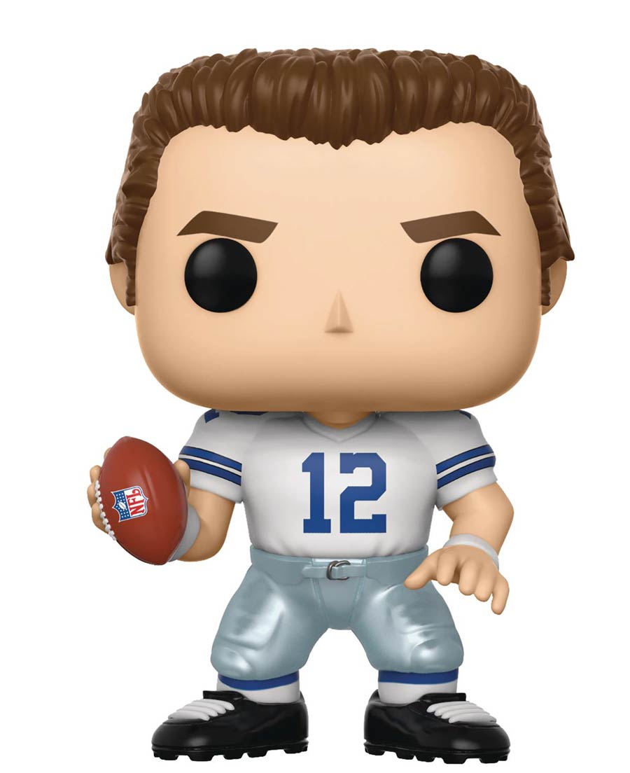 POP NFL Legends Roger Staubach (Cowboys Home) Vinyl Figure