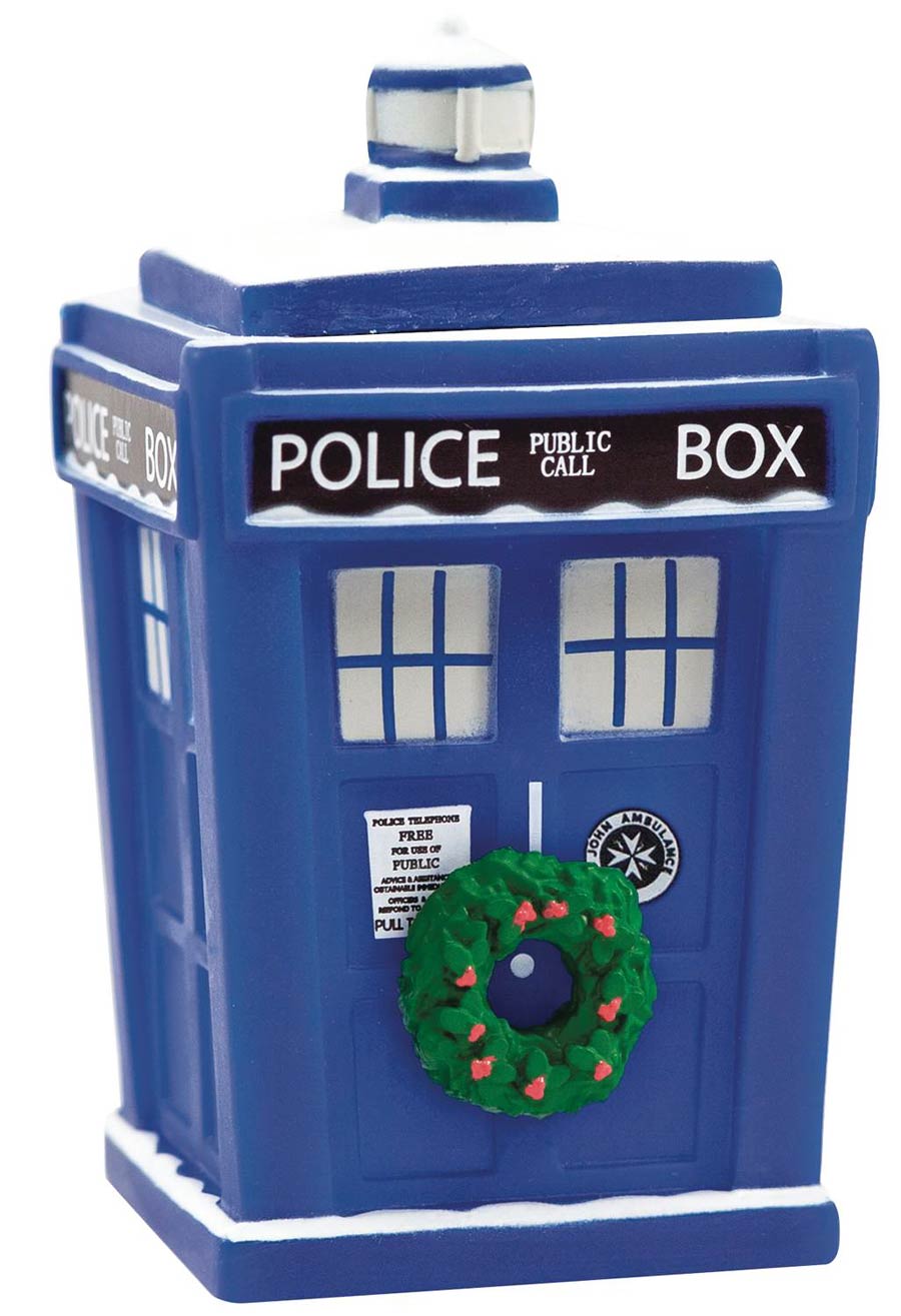 Doctor Who Titans Holiday TARDIS 4.5-Inch Vinyl Figure