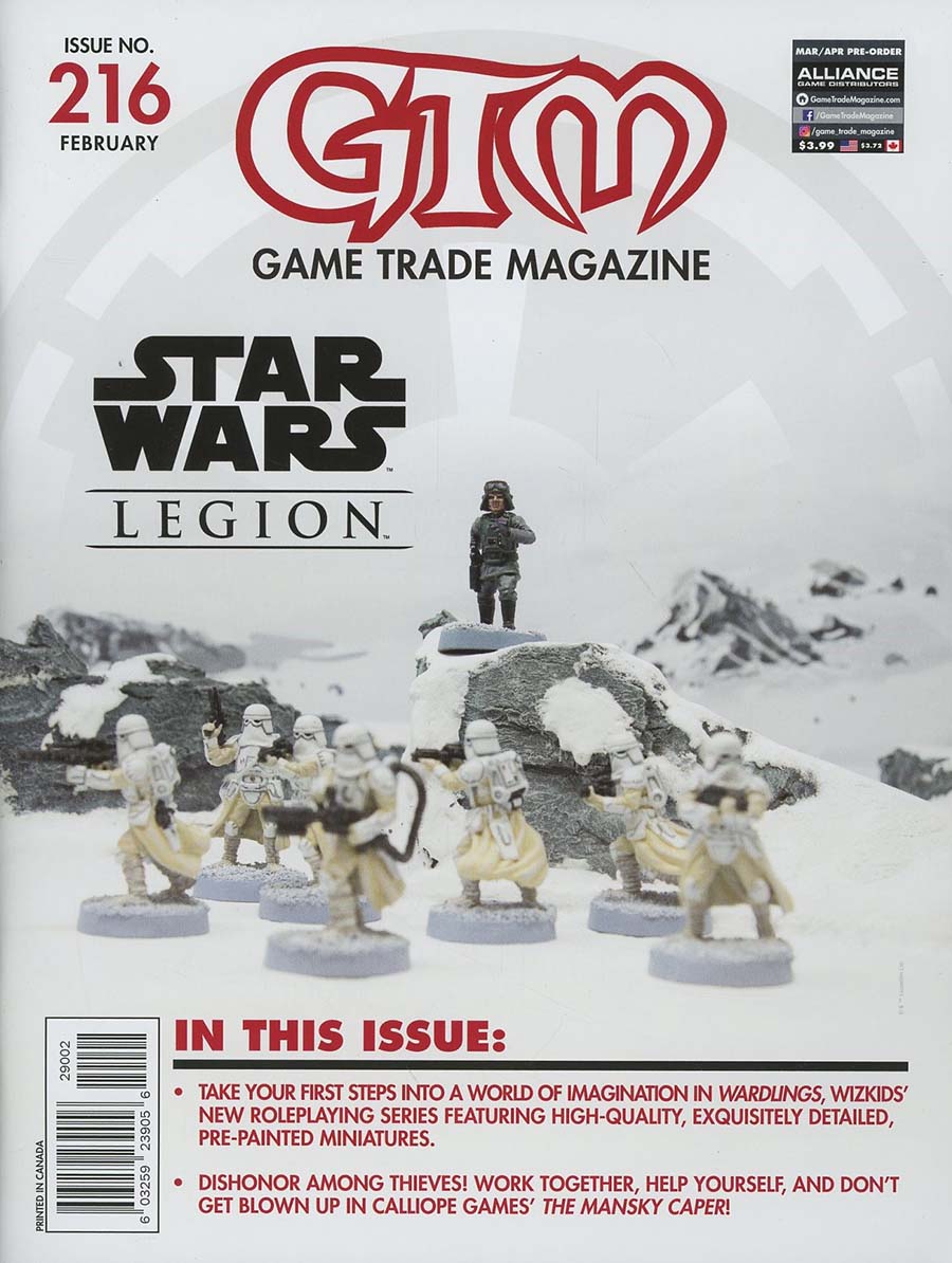 Game Trade Magazine #216