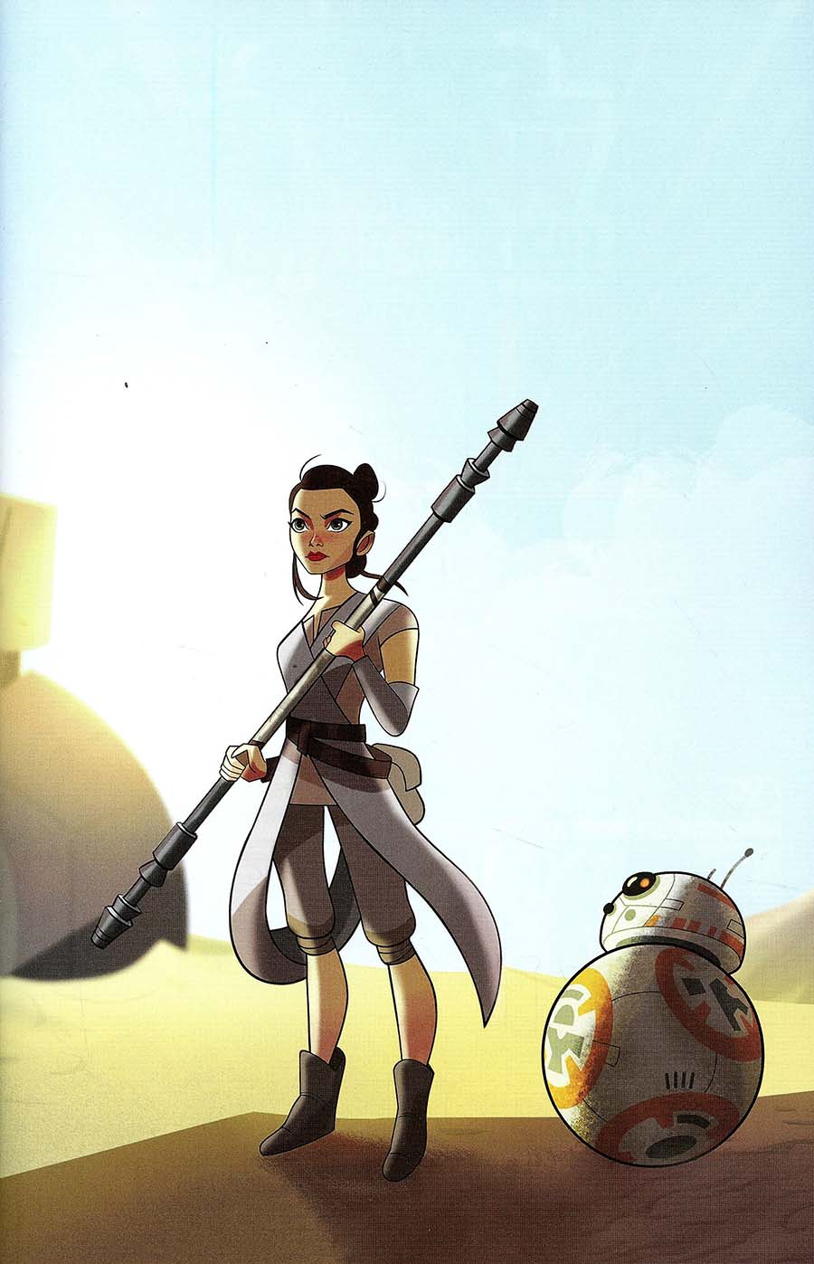 Star Wars Adventures Forces Of Destiny Rey Cover C Incentive Animation ...