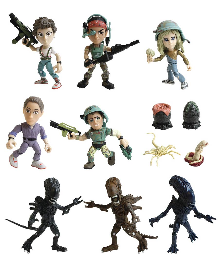 The Loyal Subjects x Aliens Mini Figure Wave 1 Blind Mystery Box 12 ...