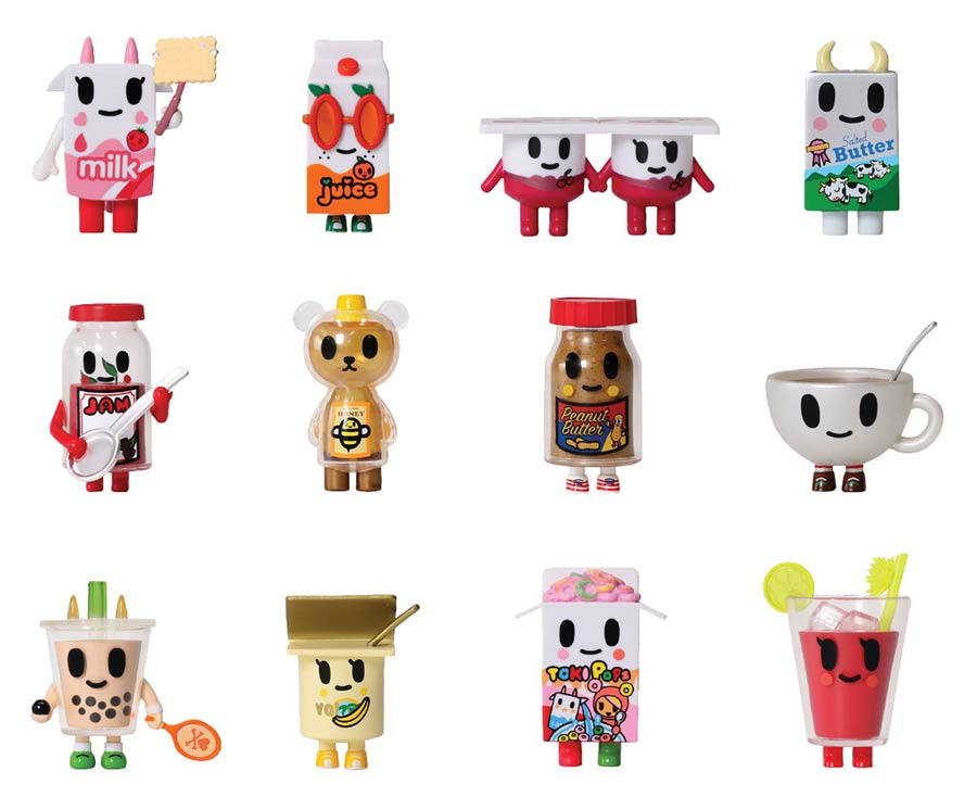 tokidoki Moofia Breakfast Besties Blind Mystery Box 24-Piece Display