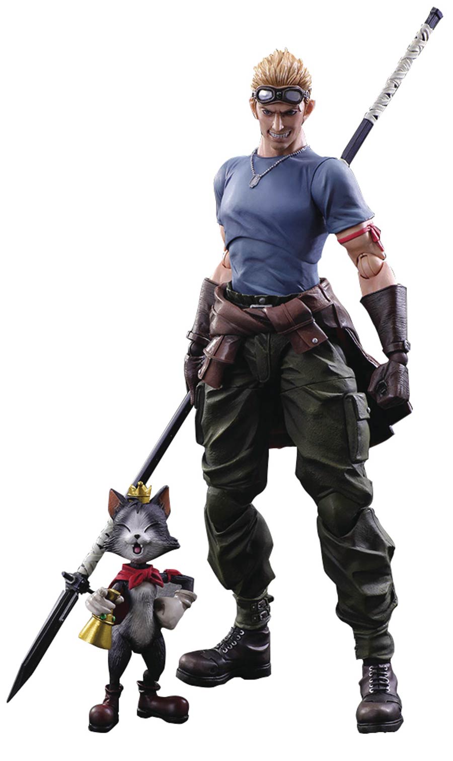 Final Fantasy VII Advent Children Play Arts Kai Action Figure - Cid ...