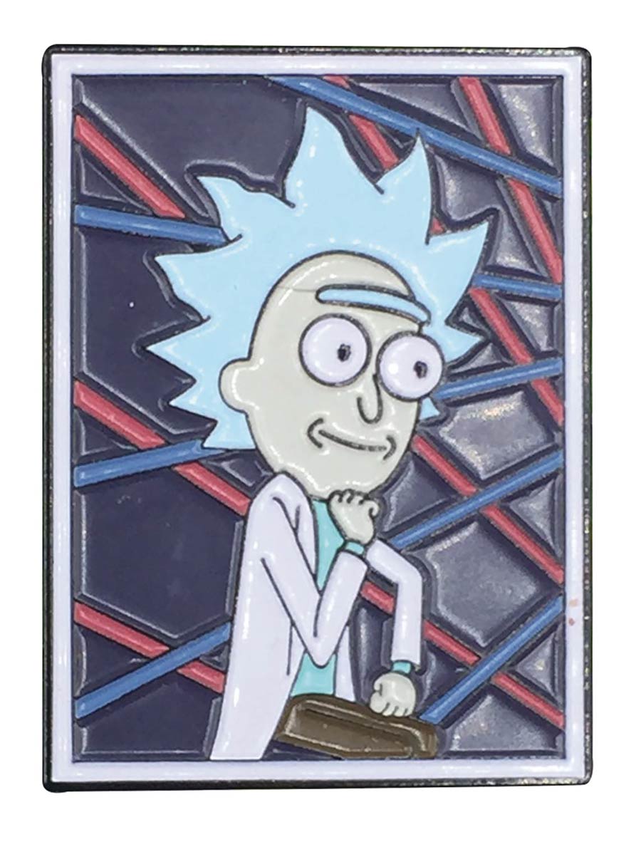Rick And Morty Tiny Ricks School Portrait Lapel Pin