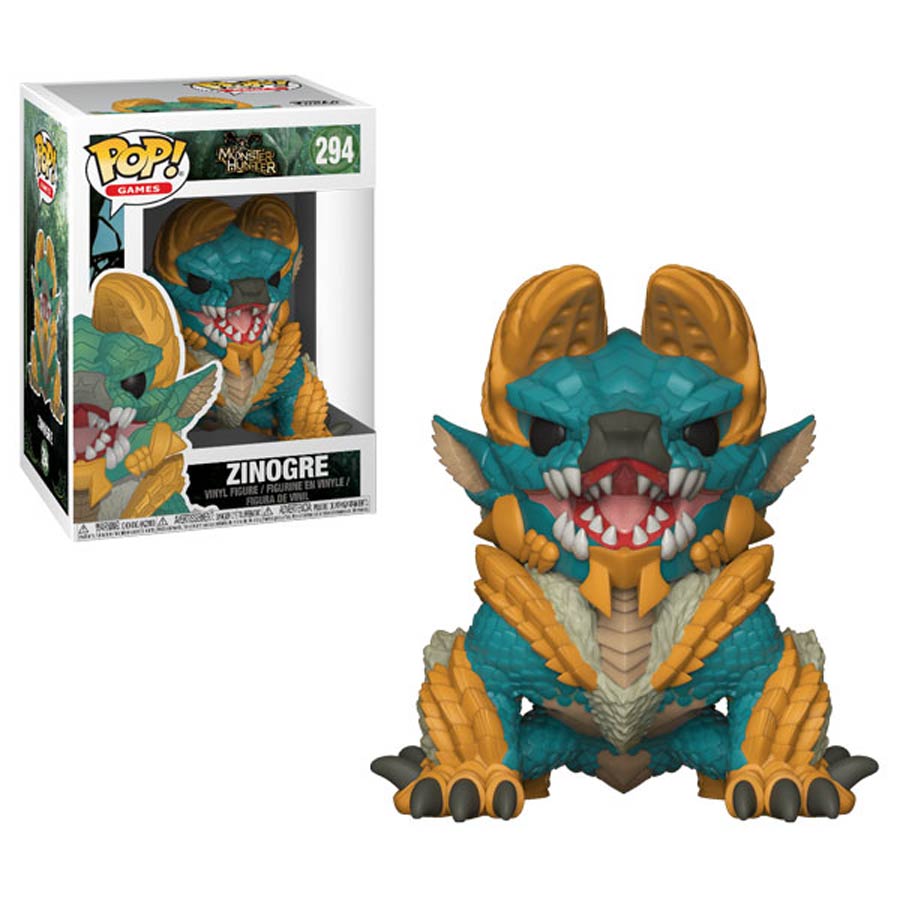 POP Games 294 Monster Hunter Zinogre Vinyl Figure