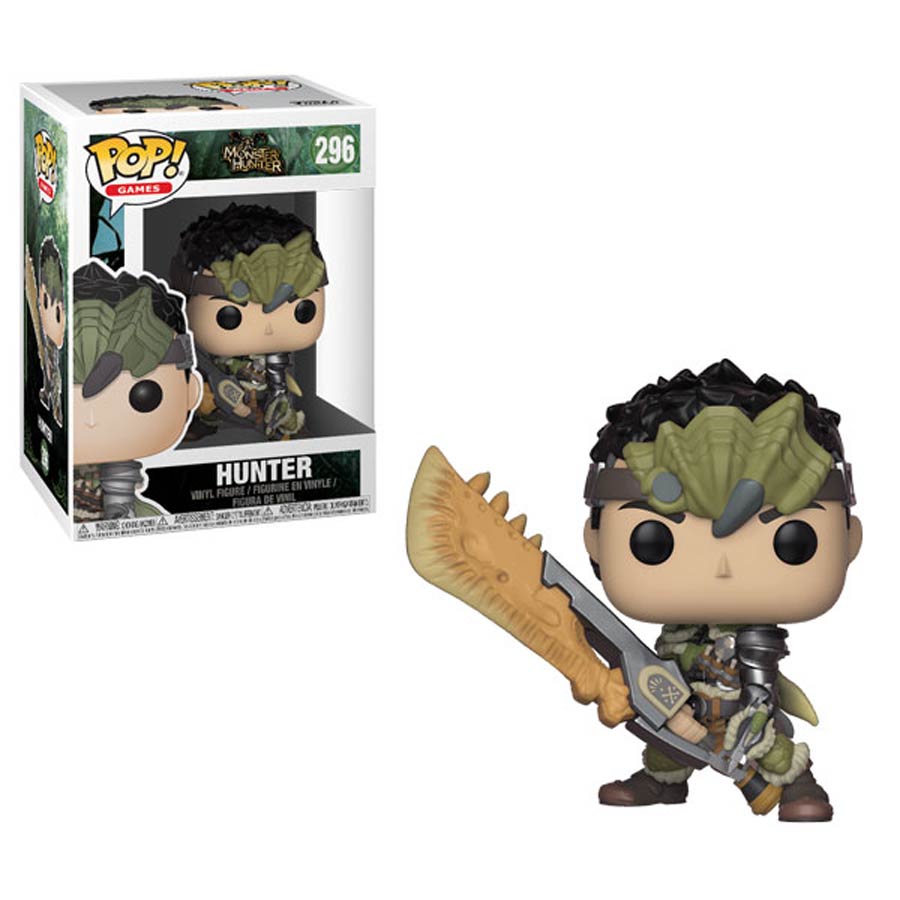POP Games 296 Monster Hunter Hunter Vinyl Figure