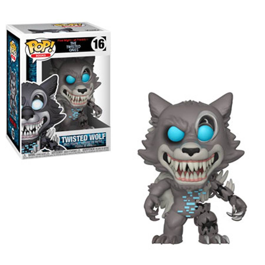 POP Books 16 Five Nights At Freddys Twisted Wolf Vinyl Figure