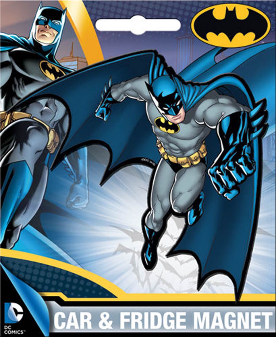DC Comics Batman Character Die-Cut Car Magnet (31034DC)