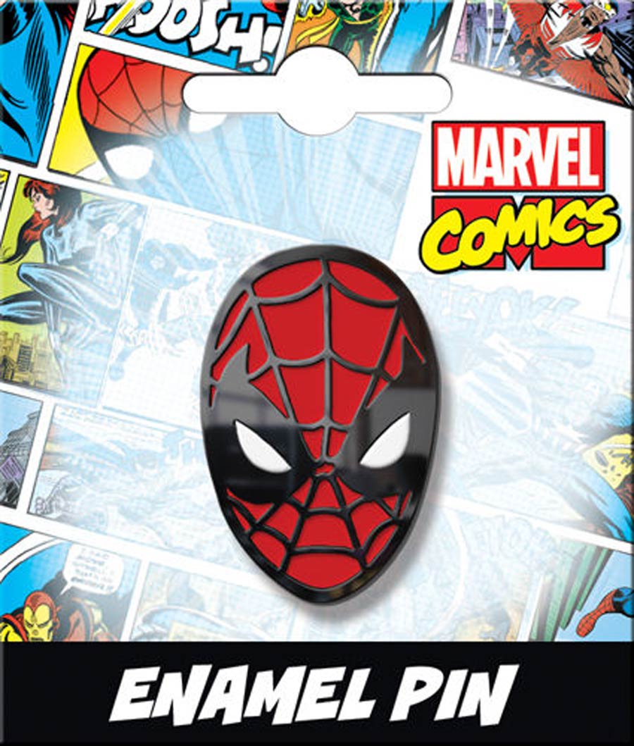 Marvel Comics Spider-Man Head Enamel Pin (51041MV)