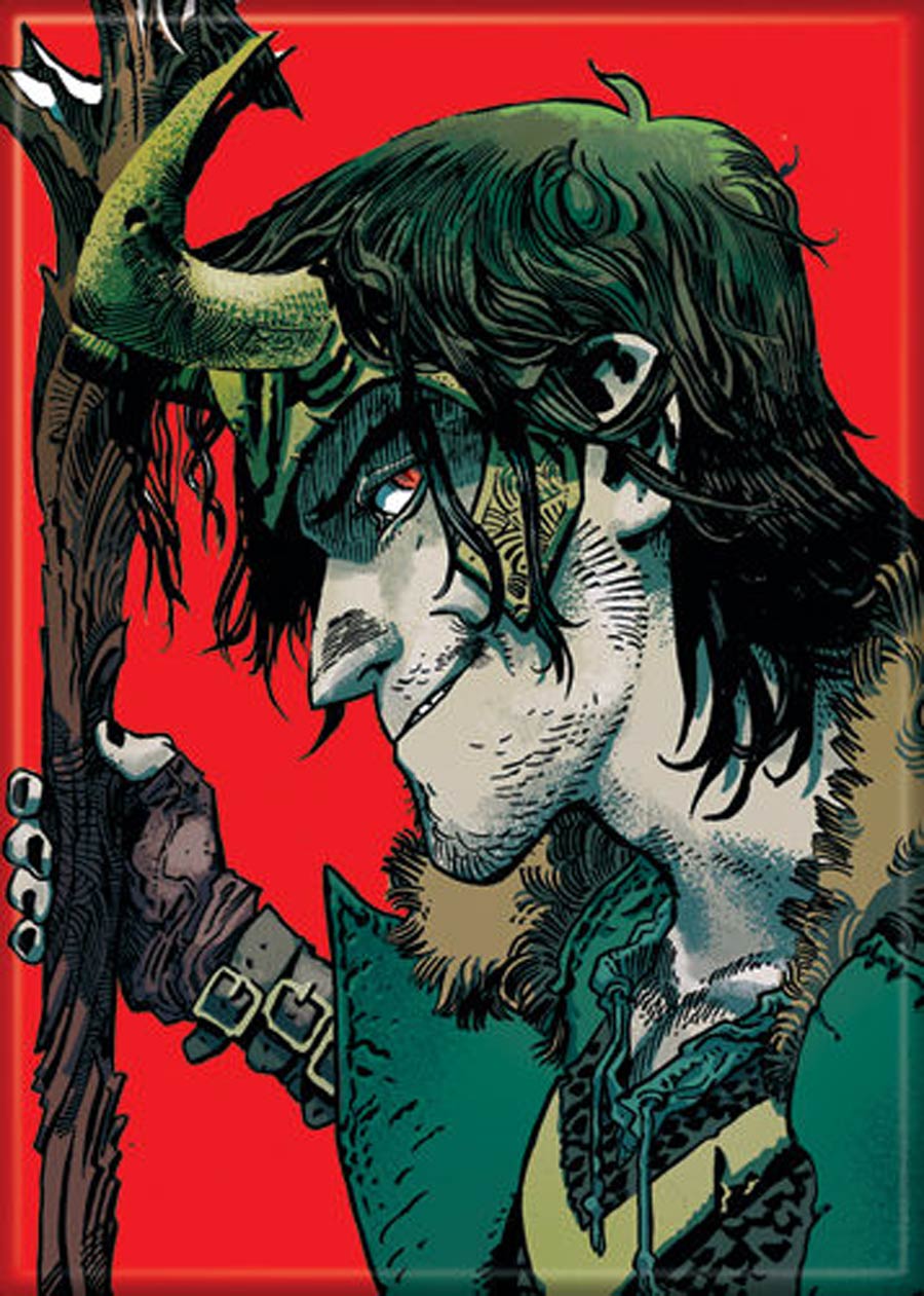 Marvel Comics 2.5x3.5-inch Magnet - Loki On Red (72657MV)