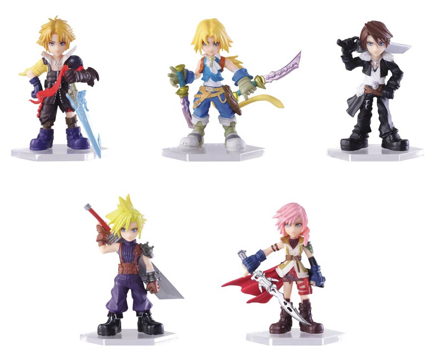 Dissidia Final Fantasy Trading Arts Mini Figure Blind Mystery Box 10 ...