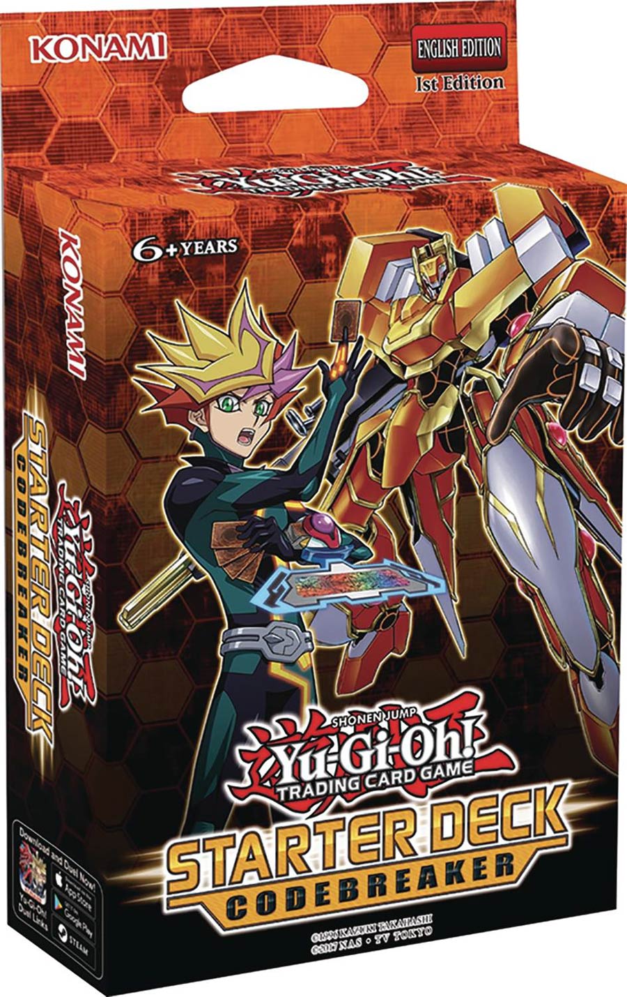 Yu-Gi-Oh 2018 Codebreaker Starter Deck Display Of 10 Decks