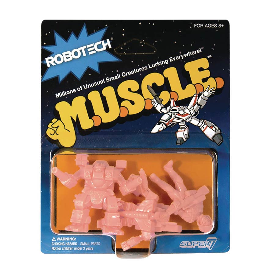 Robotech M.U.S.C.L.E. Figures Pack D - VF-1S-Super Zentraedi Soldier ...