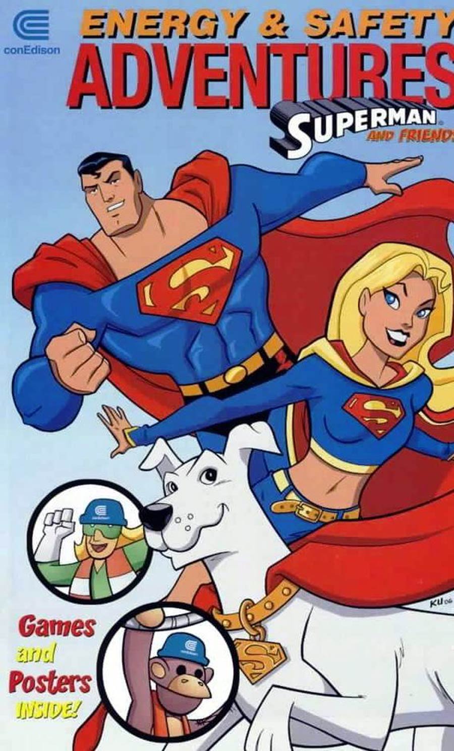 Energy and Safety Adventures Superman and Friends Con Edison Giveaway 2006