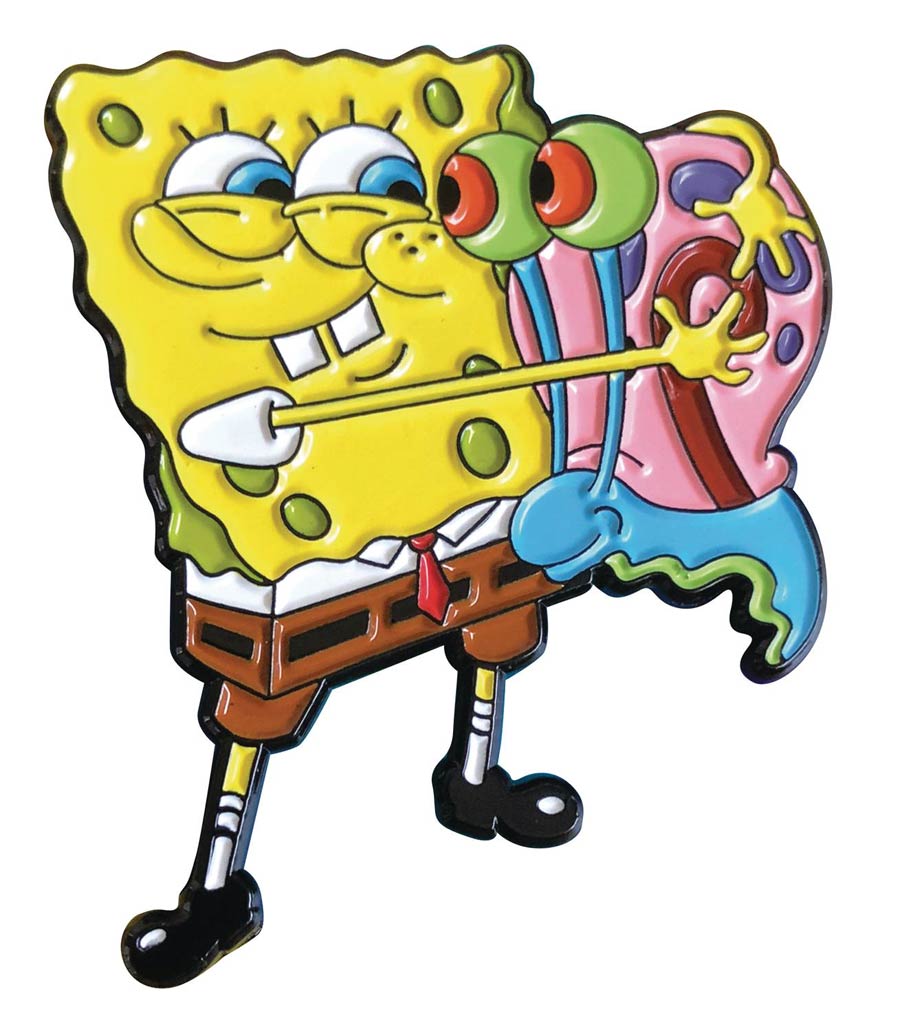 SpongeBob SquarePants Lapel Pin - SpongeBob And Gary