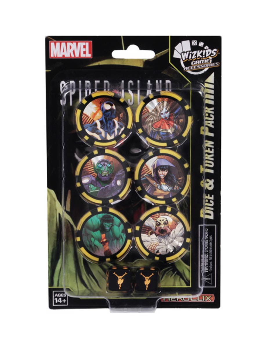 Marvel HeroClix Secret Wars Battleworld Dice And Token Pack
