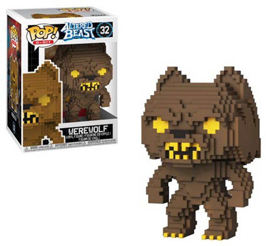 POP 8-Bit Altered Beasts Greek Warrior Werewolf Vinyl Figure