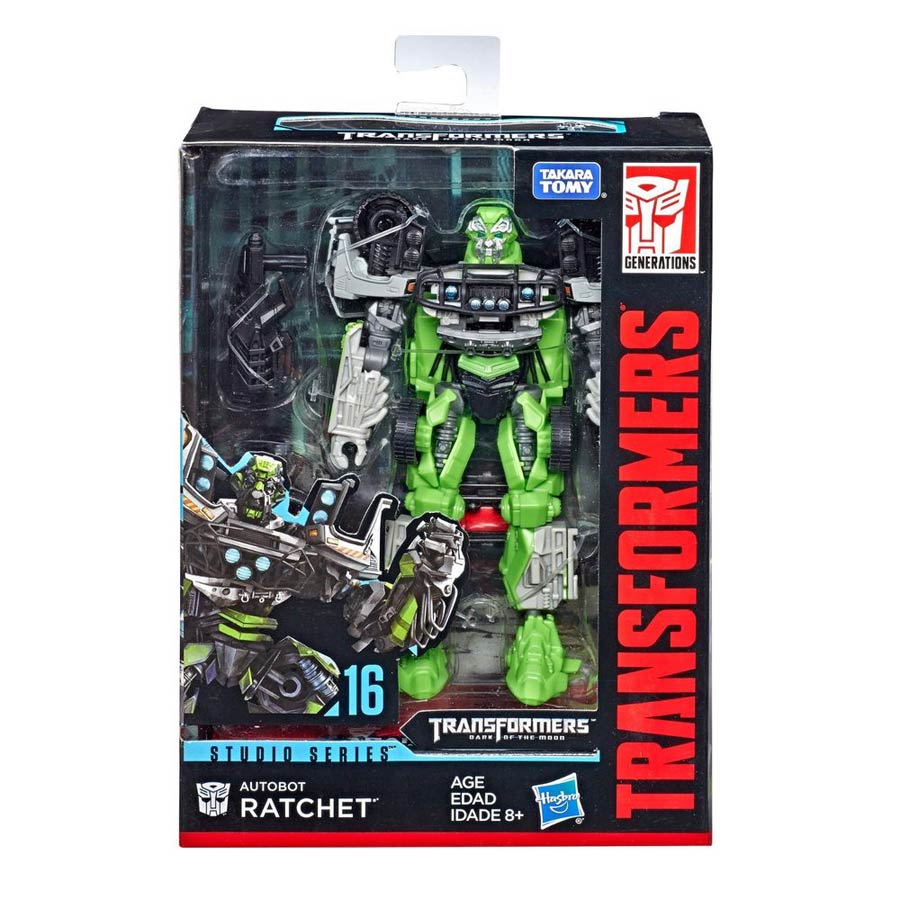 Transformers Generations Studio Series Deluxe Series Ratchet Action Figure