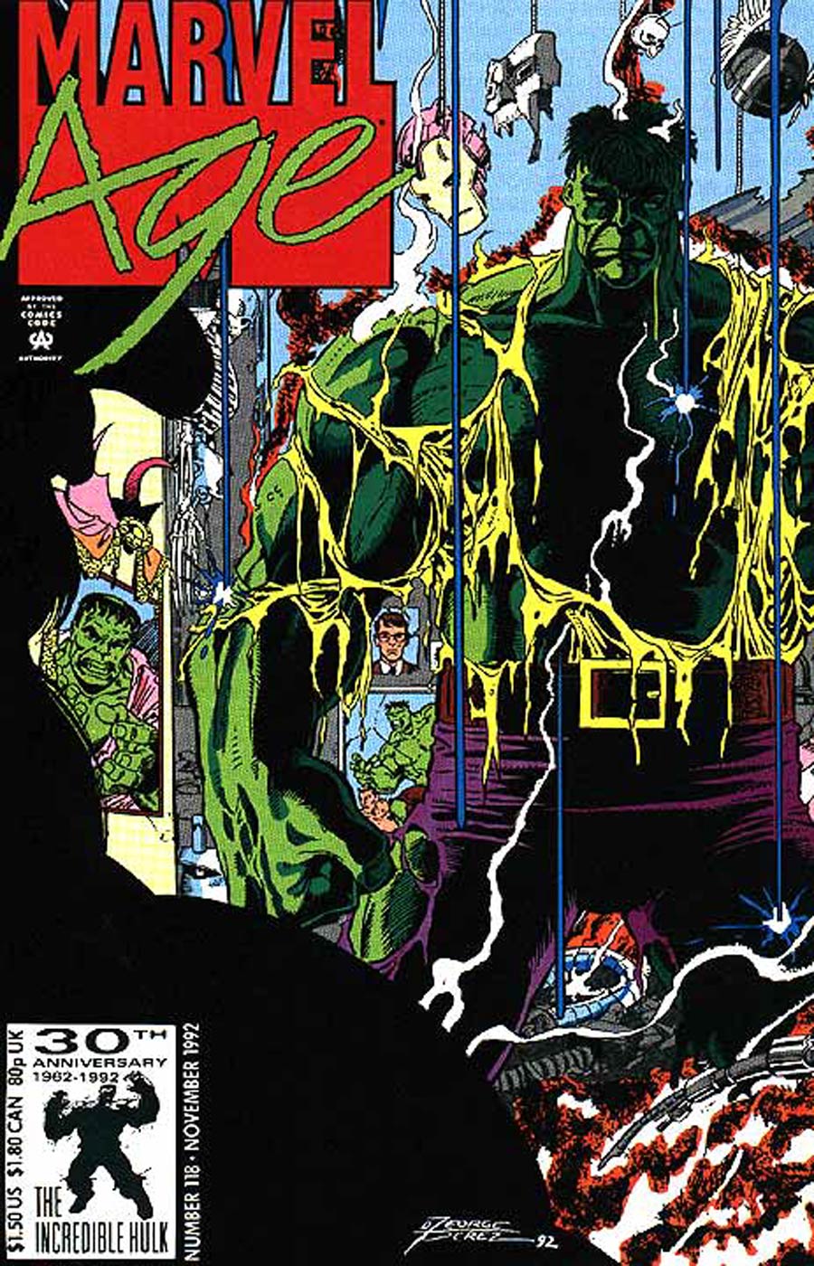 Marvel Age #118 Cover B Without Polybag