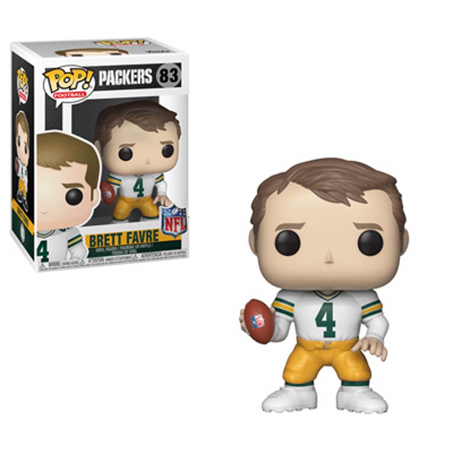 POP NFL 83 Legends Brett Favre Vinyl Figure