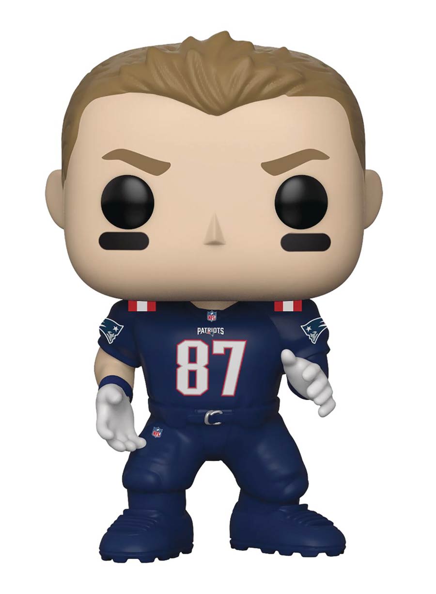 POP NFL Patriots Rob Gronkowski (Color Rush) Vinyl Figure