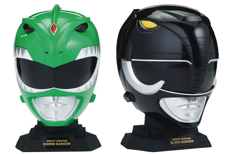 Mighty Morphin Power Rangers Legacy 1/4 Scale Helmet Collection ...