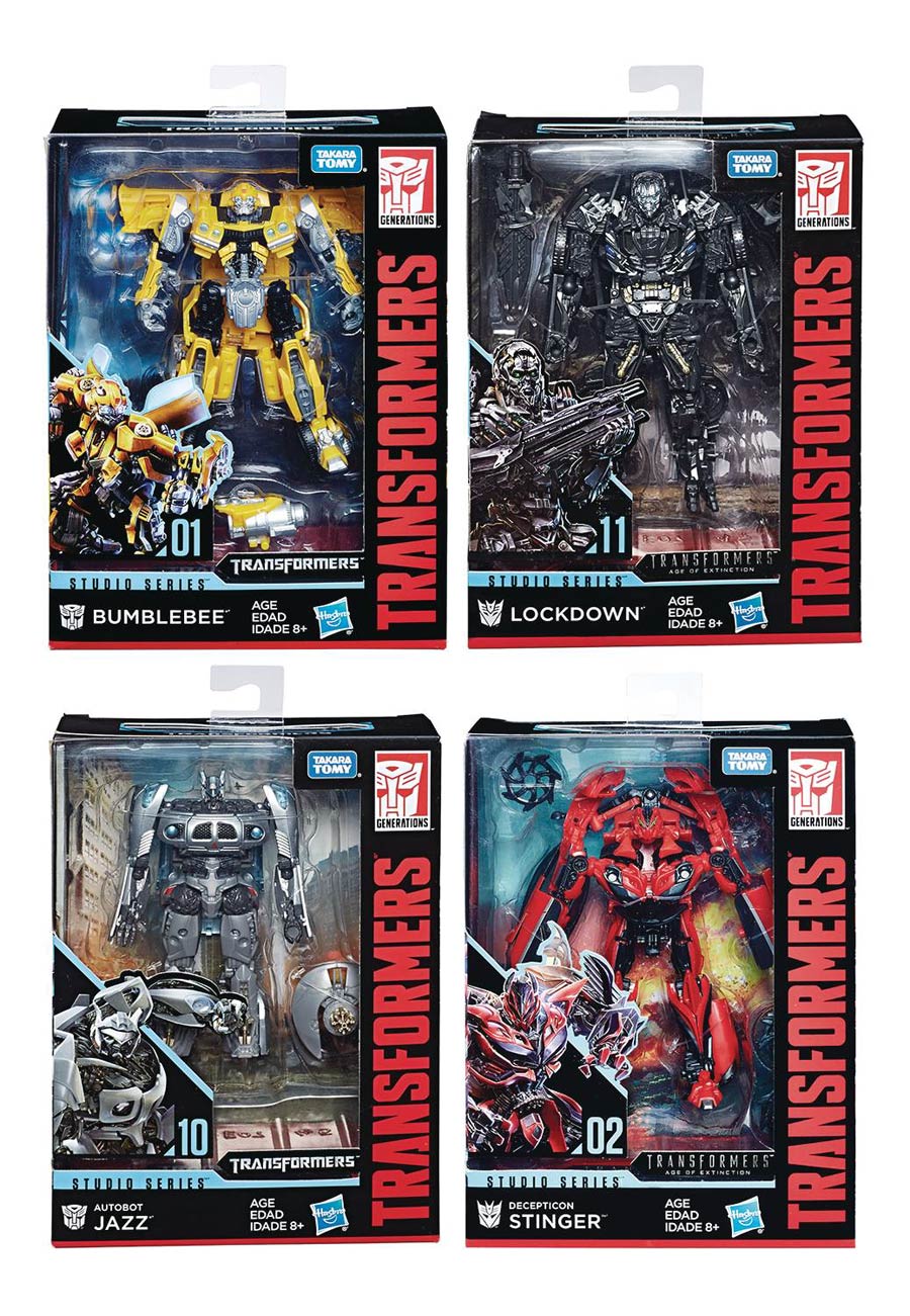 Transformers Generations Studio Series Deluxe Action Figure Assortment ...