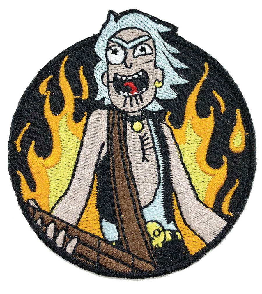 Rick And Morty Patch - Rocker Rick