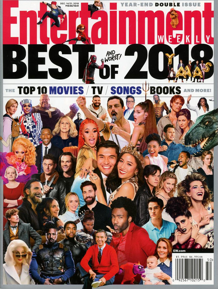 Entertainment Weekly #1540 /1541 December 14 / 21 2018