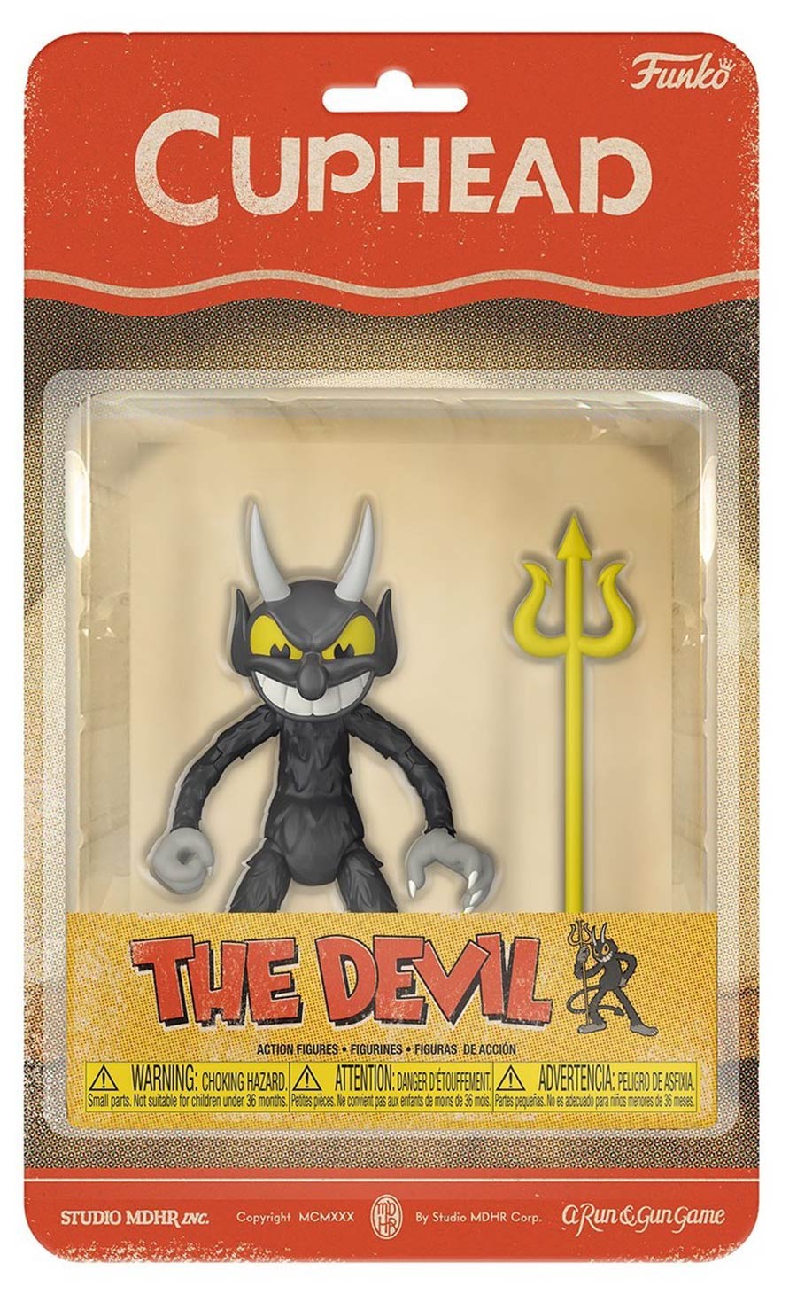 Cuphead Devil Action Figure