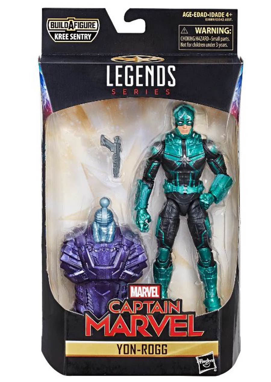 Marvel Captain Marvel Legends 6-Inch Action Figure - Yon Rogg