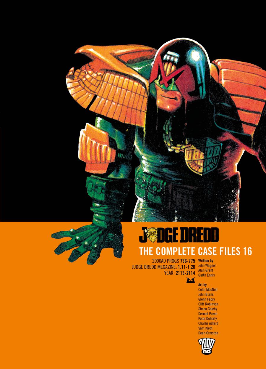 Judge Dredd Complete Case Files Vol 16 TP Simon & Schuster Edition