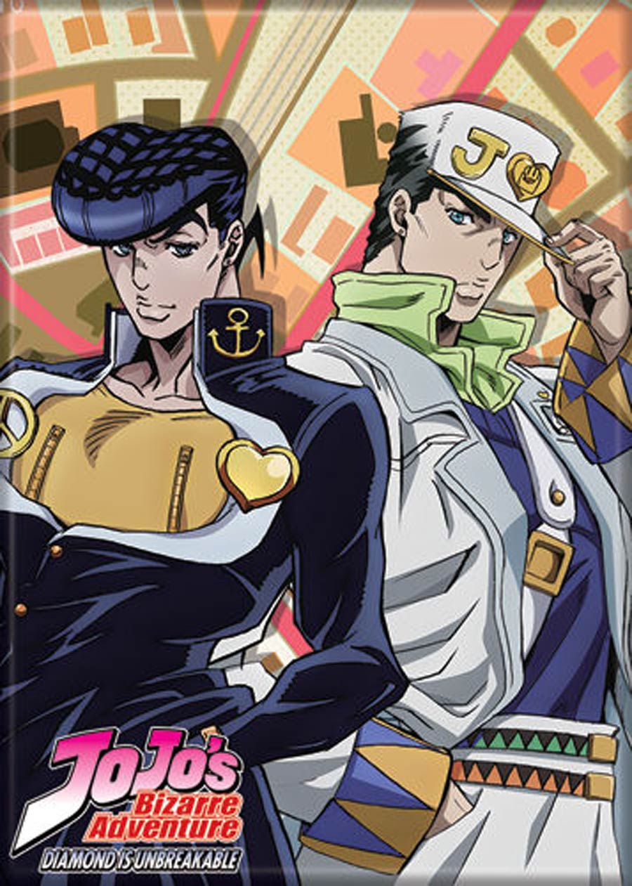 JoJos Bizarre Adventure Magnet - Jotaro And Josuke (73154J)