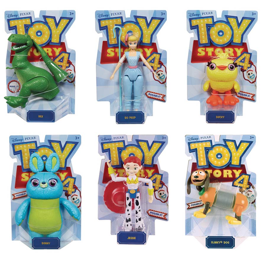Toy Story 4 Basic 7 Inch Action Figure Wave 1 Assortment Case