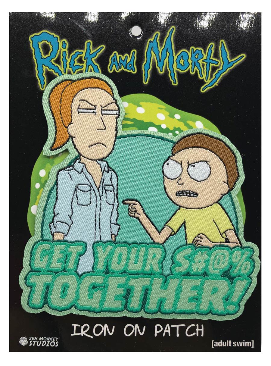 Rick And Morty Get It Together Patch