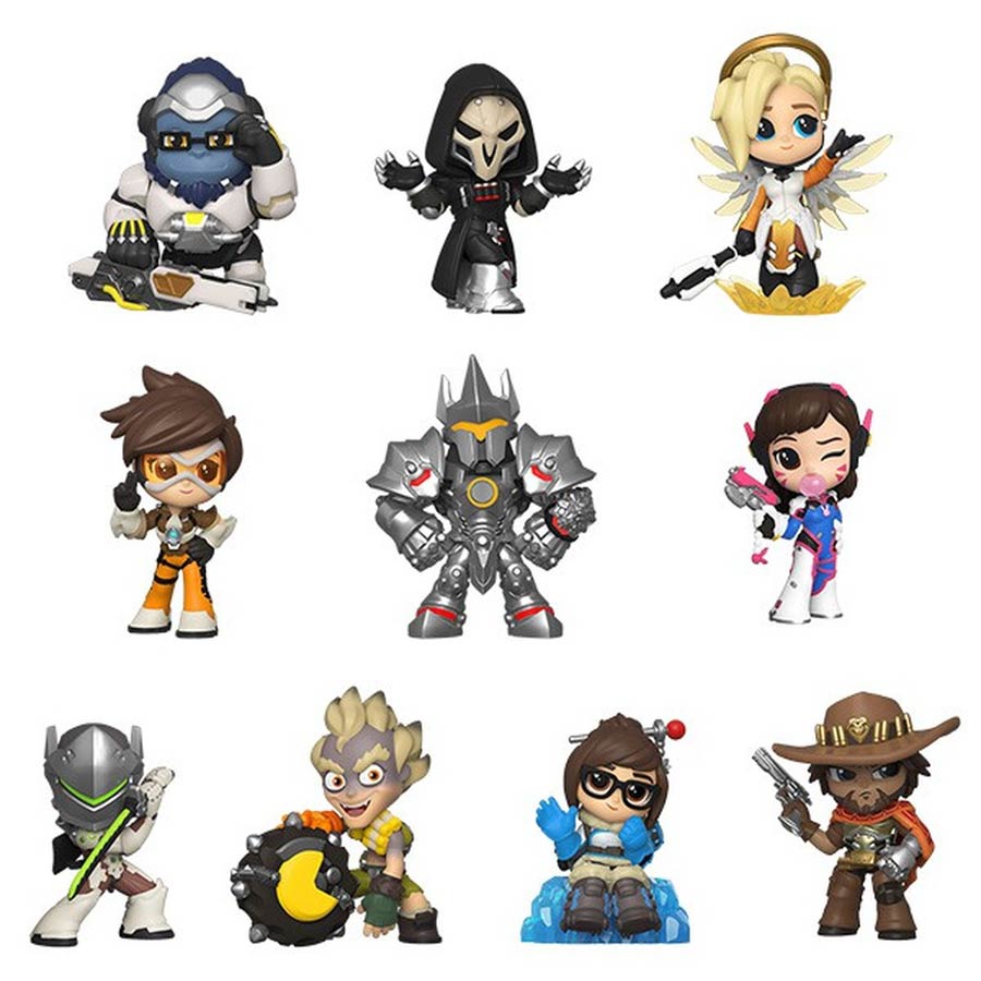 Overwatch Mini Vinyl Figure 12-Piece Display