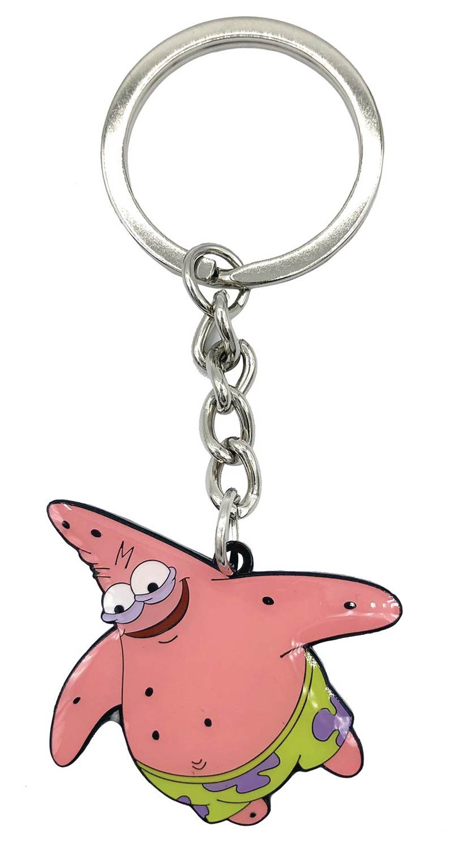 SpongeBob SquarePants Enamel Keychain - Savage Patrick