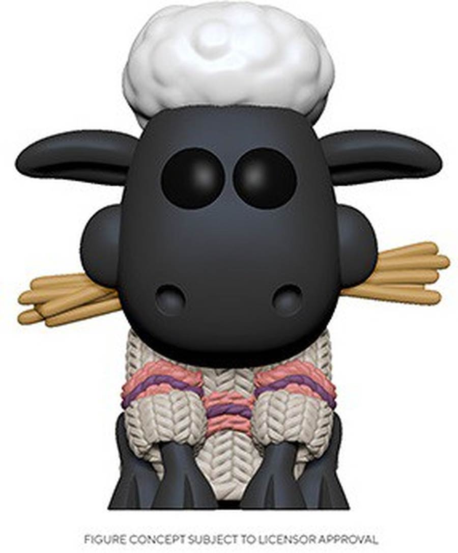 POP Animation Wallace & Gromit Shaun The Sheep Vinyl Figure