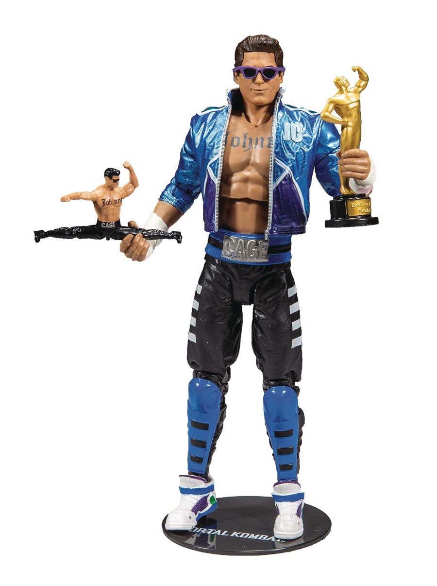 Mortal Kombat 7-Inch Scale Wave 2 Action Figure Case - Johnny Cage