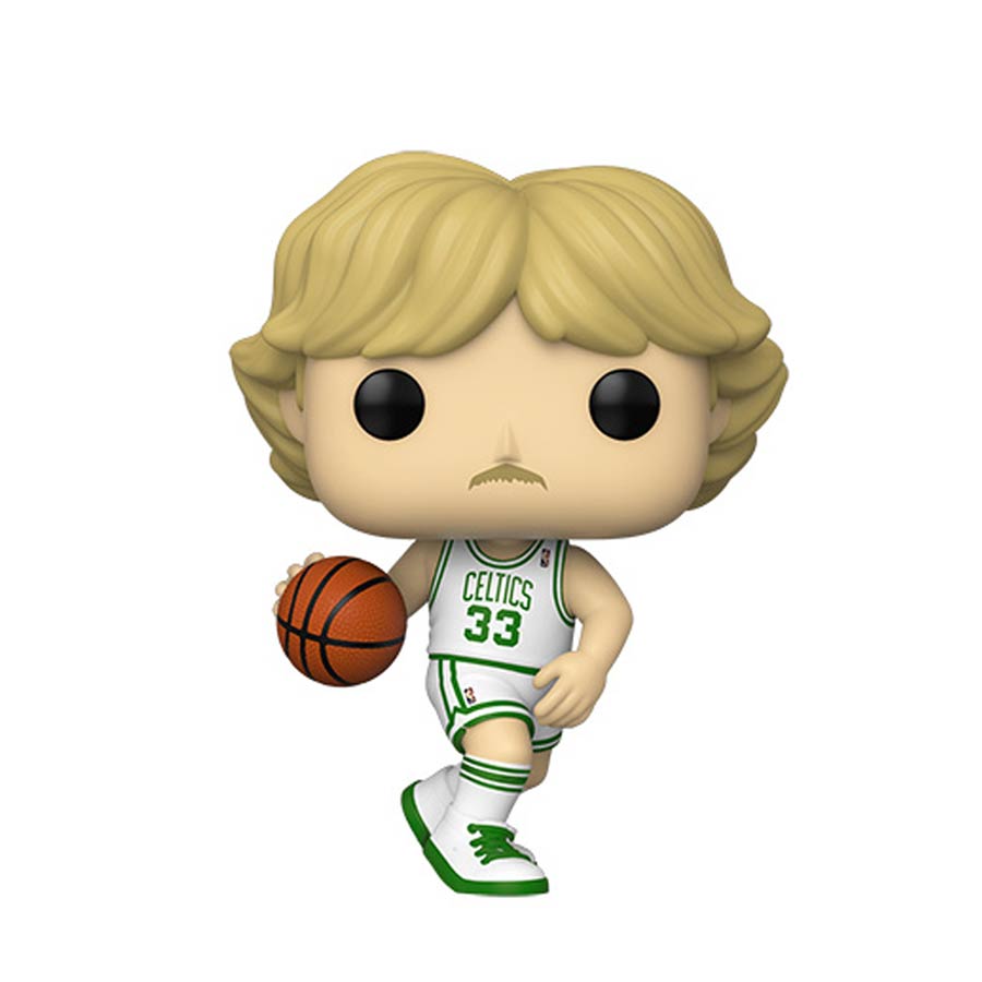 POP NBA Legends Larry Bird Celtics Home Jersey Vinyl Figure