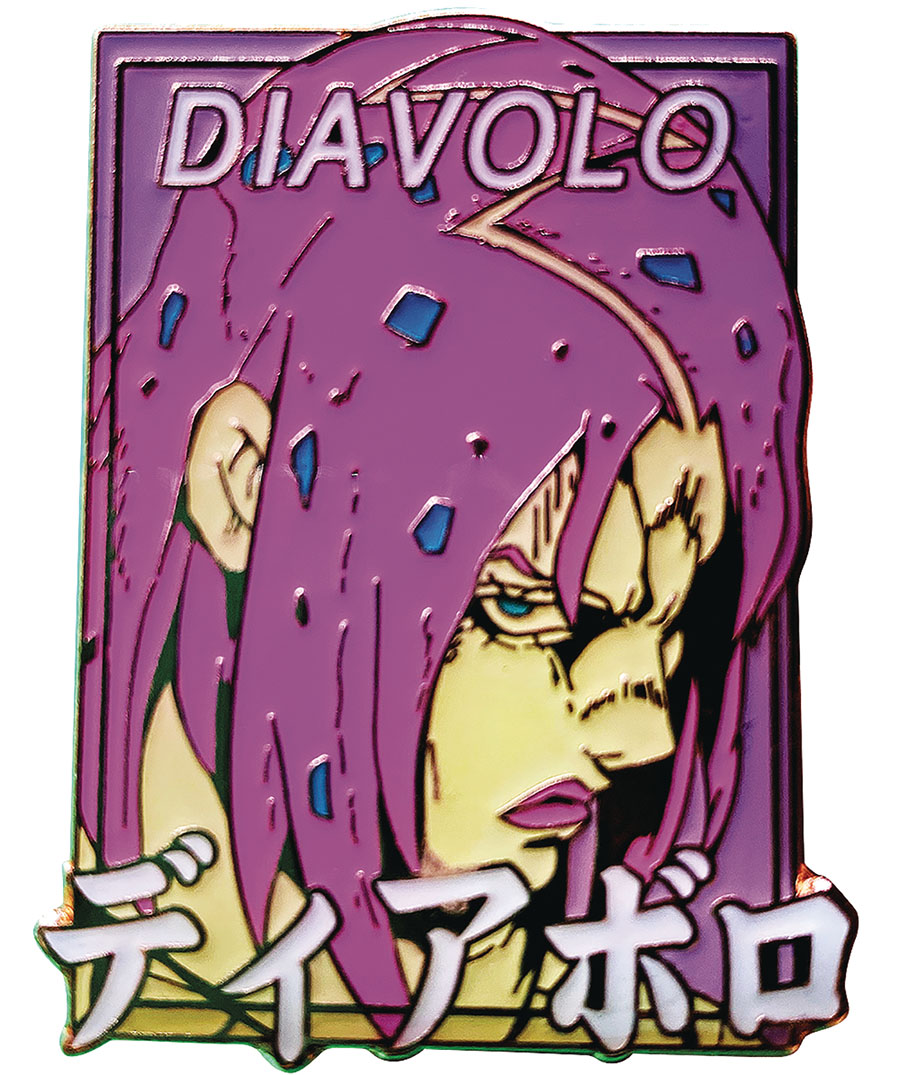 JoJos Bizarre Adventure Pastel Pin - Diavolo
