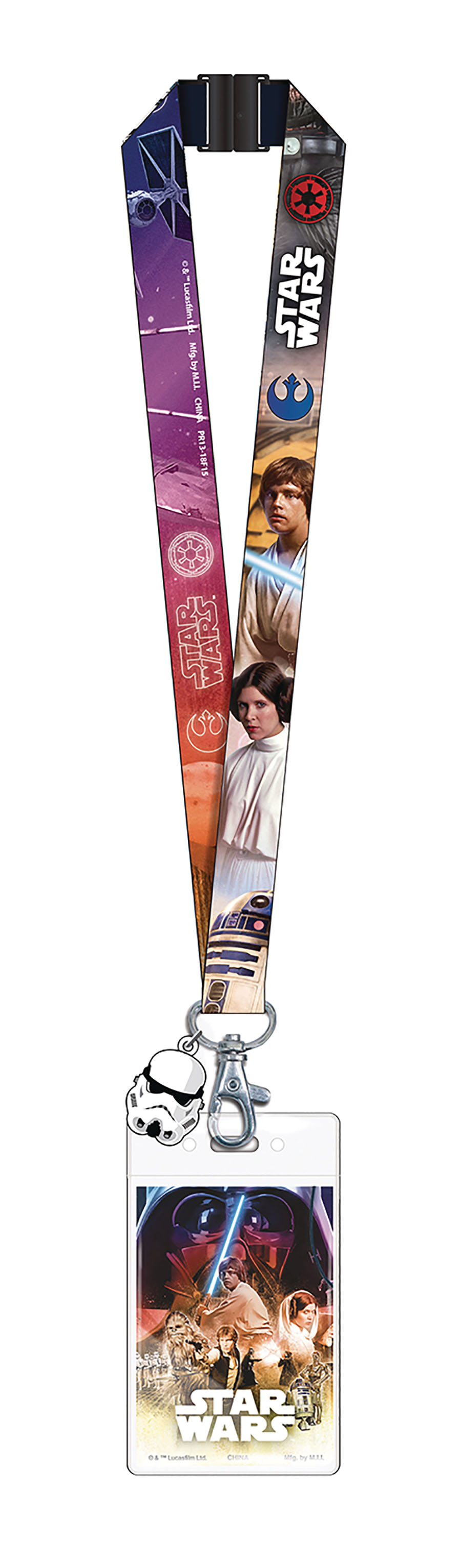 Star Wars 3D Foam Dangler Lanyard - Stormtrooper