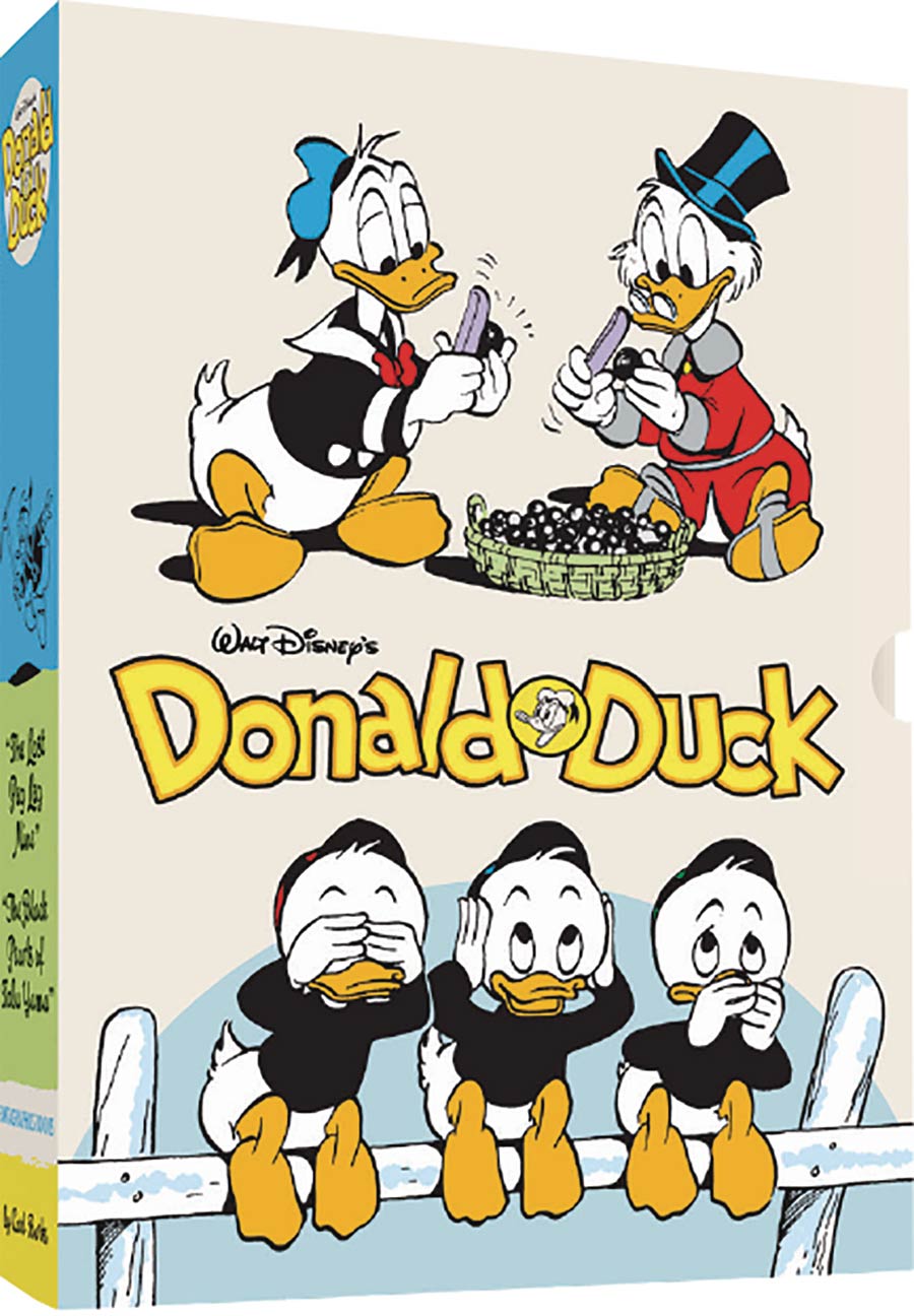 Walt Disneys Donald Duck Lost Peg Leg Mine & Black Pearls Of Tabu Yama ...