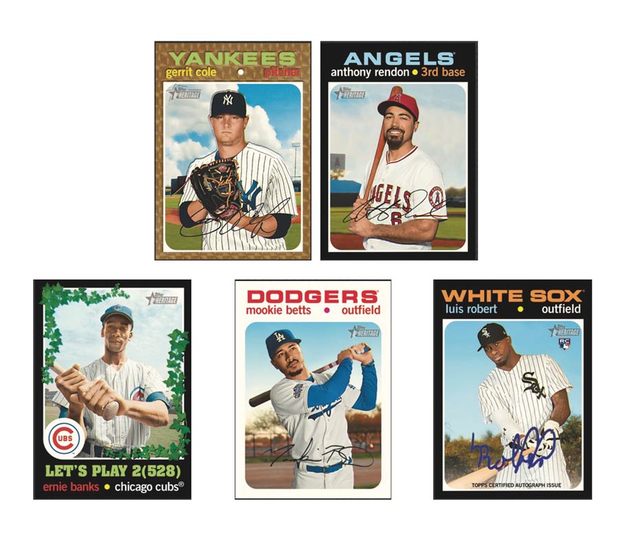 Topps 2020 Heritage High Number Baseball Trading Cards Box