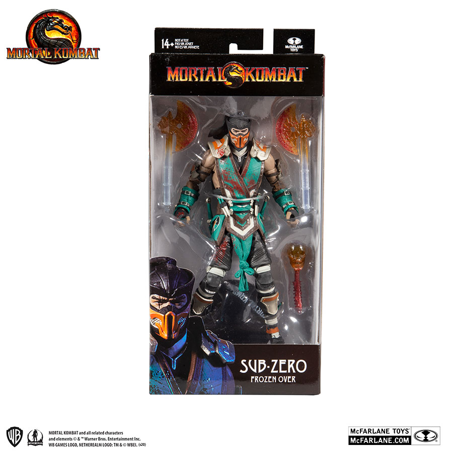 Mortal Kombat 7-Inch Scale Wave 4 Sub-Zero (Frozen Over) Action Figure Case