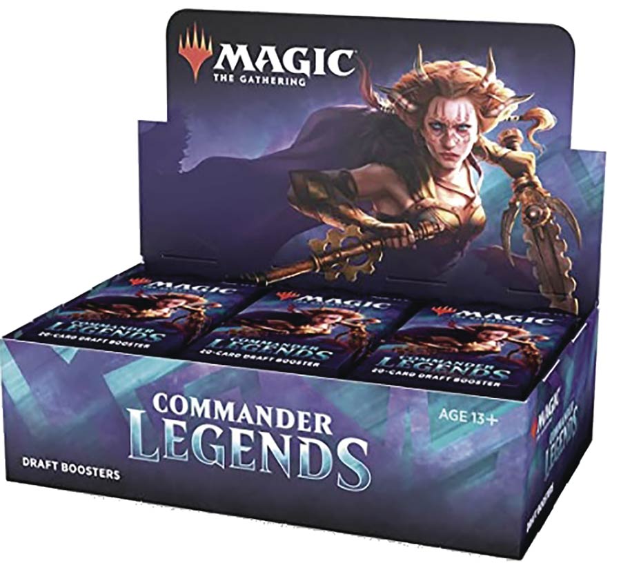 Magic The Gathering Commander Legends Booster Display Of 24 Booster Packs